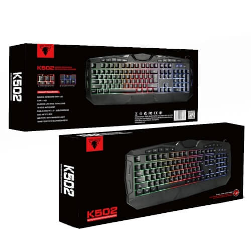 JEDEL K502 GAMING KEYBOARD - Hightek Computers
