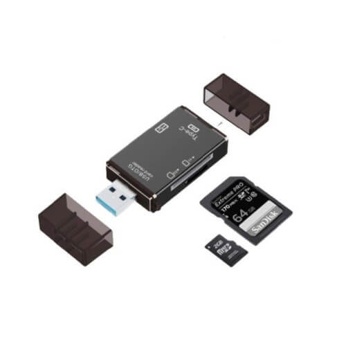 MIKUSO 6 IN 1 CARD READER - Hightek Computers